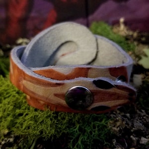 Snake Bracelet - Snakelet - Ball Python Leather Bracelet - Etsy