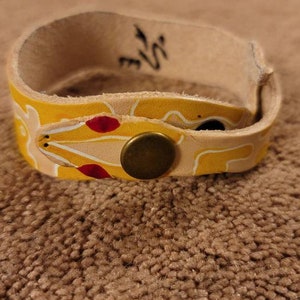 Snake Bracelet - Snakelet - Ball Python Leather Bracelet - Etsy