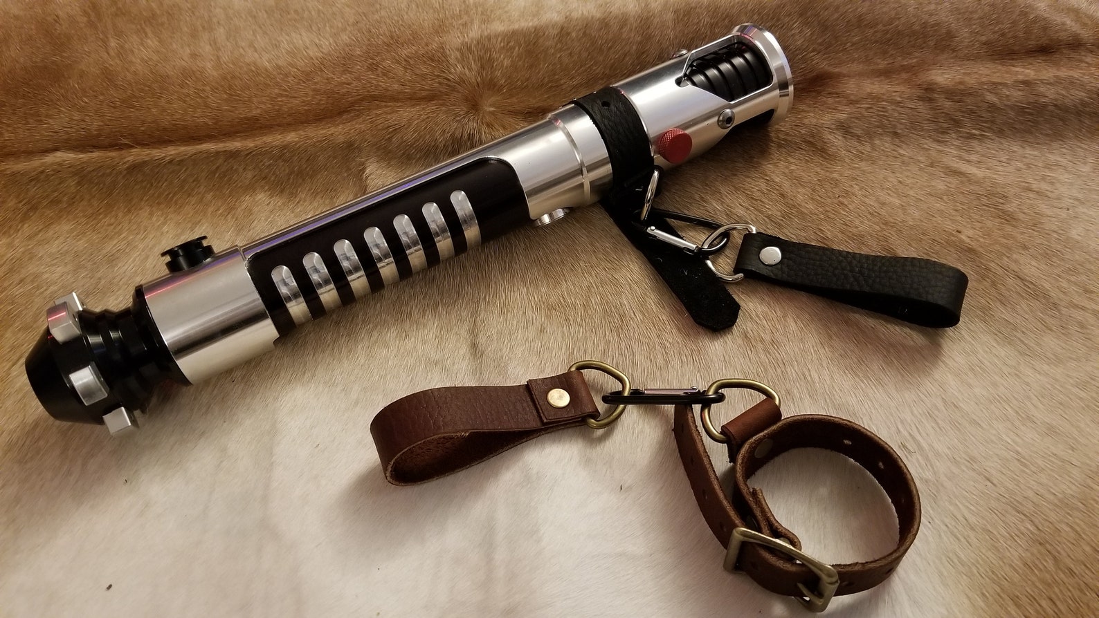 Adjustable Leather Light Energy Saber Sword Sheath - Etsy
