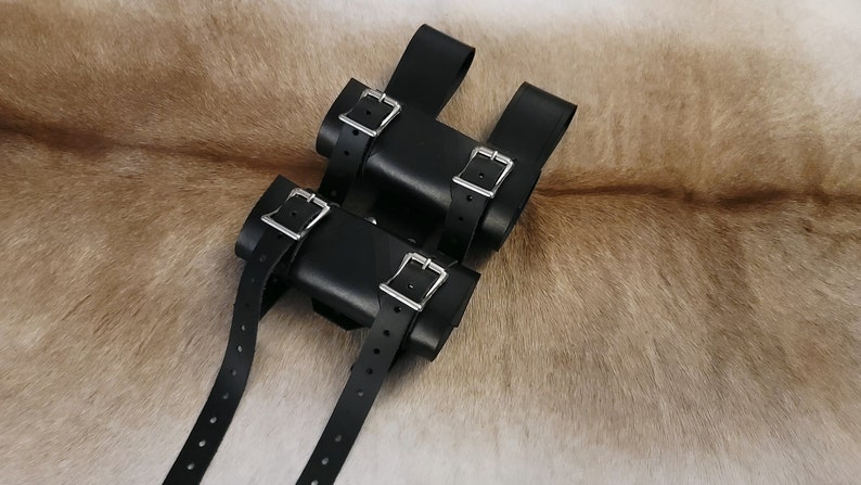 Adjustable Leather ROTATING Double Sword Sheath Two Carrier - Etsy