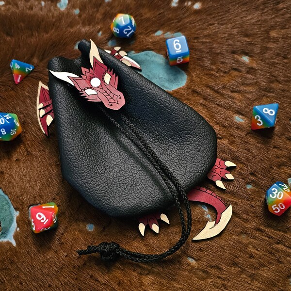 Leather Dice Pouch Pattern - Etsy