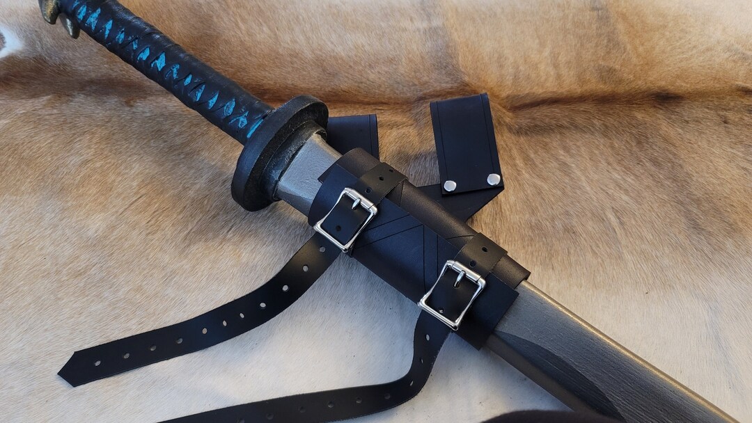 Adjustable Rotating Leather Sword Sheath Scabbard Holster - Etsy
