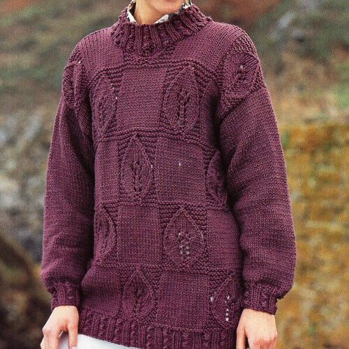 Cable Top KNITTING PATTERN Women/instant PDF Download/womens | Etsy