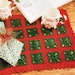 Christmas Crochet Placemat CROCHET PATTERN Pdf Crochet Table Mat ...