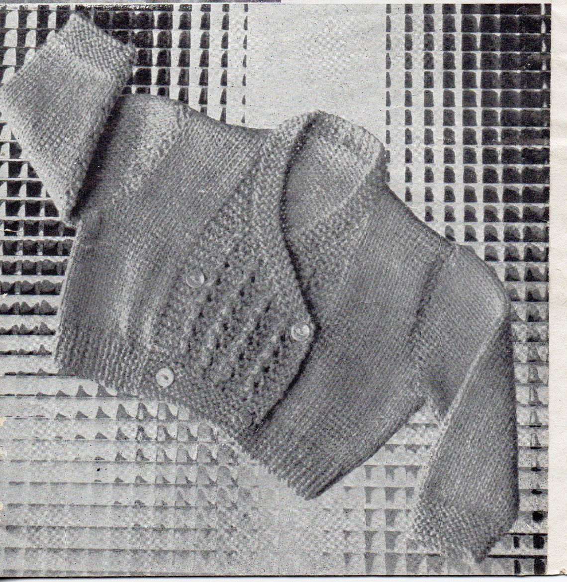 SALE Baby Knitting Pattern Baby Cardigans Crossover Cardigan - Etsy UK