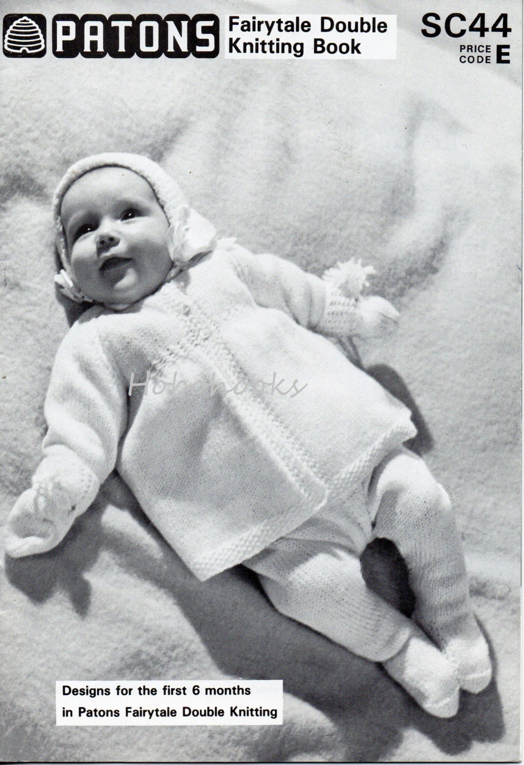 Patons Baby Book Revised to Double Knitting - Pram Set, Matinee Coat ...