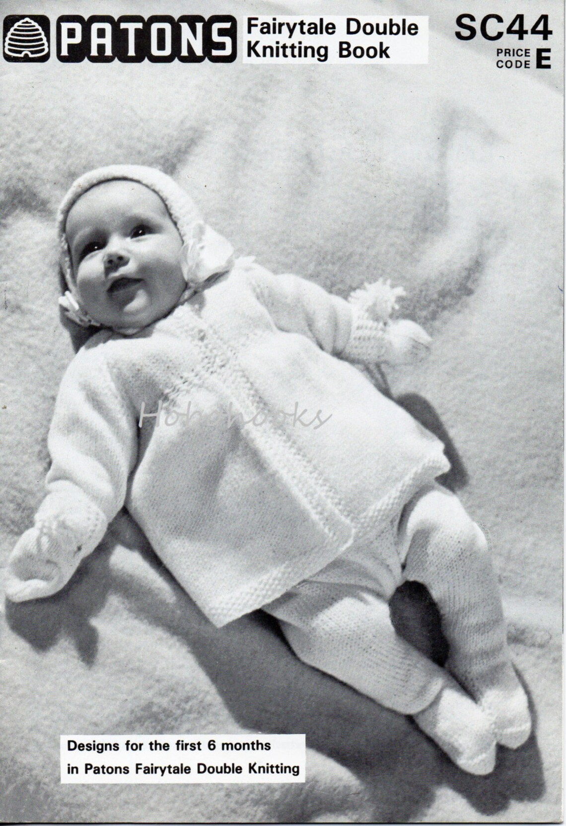 Patons Baby Book Revised to Double Knitting - Pram Set, Matinee Coat ...