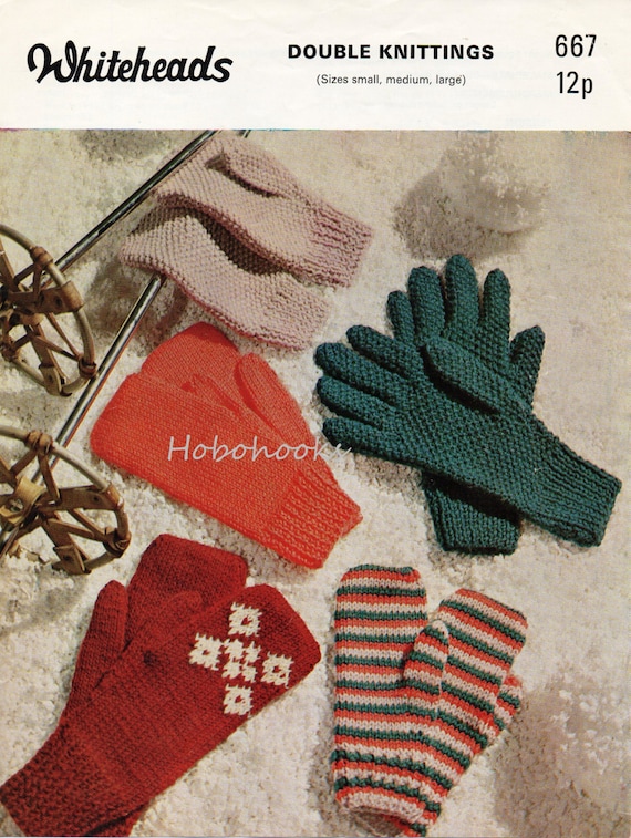 Mens mittens knitting pattern store
