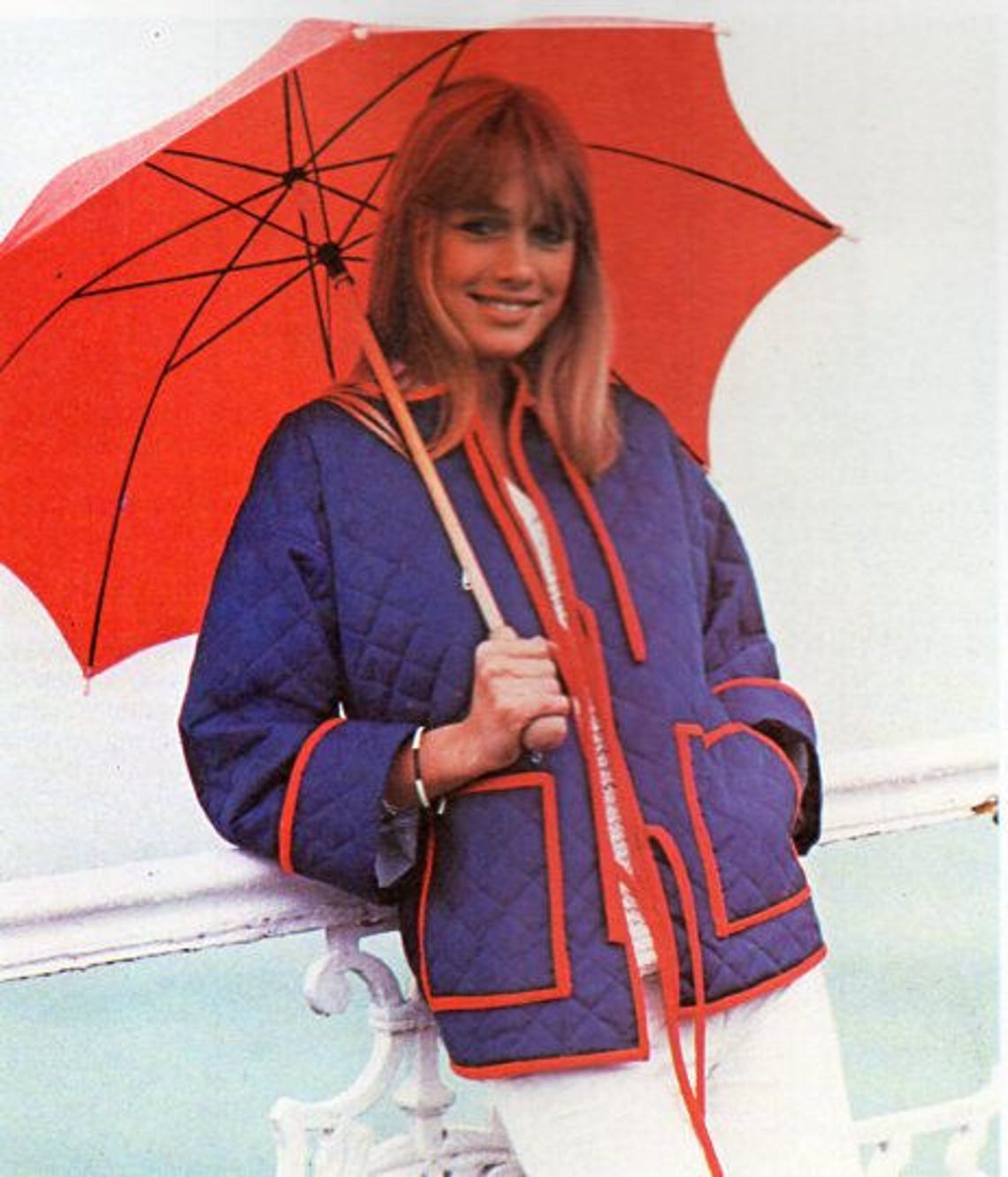 Womens Quilted Jacket Sewing Pattern PDF Chart Instructions to Make ...