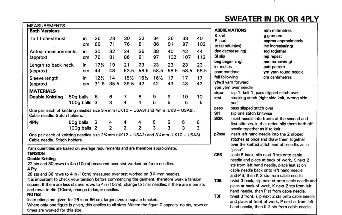 Womens KNITTING PATTERN Pdf Womens Diamond Cable Sweater Girls Cable ...