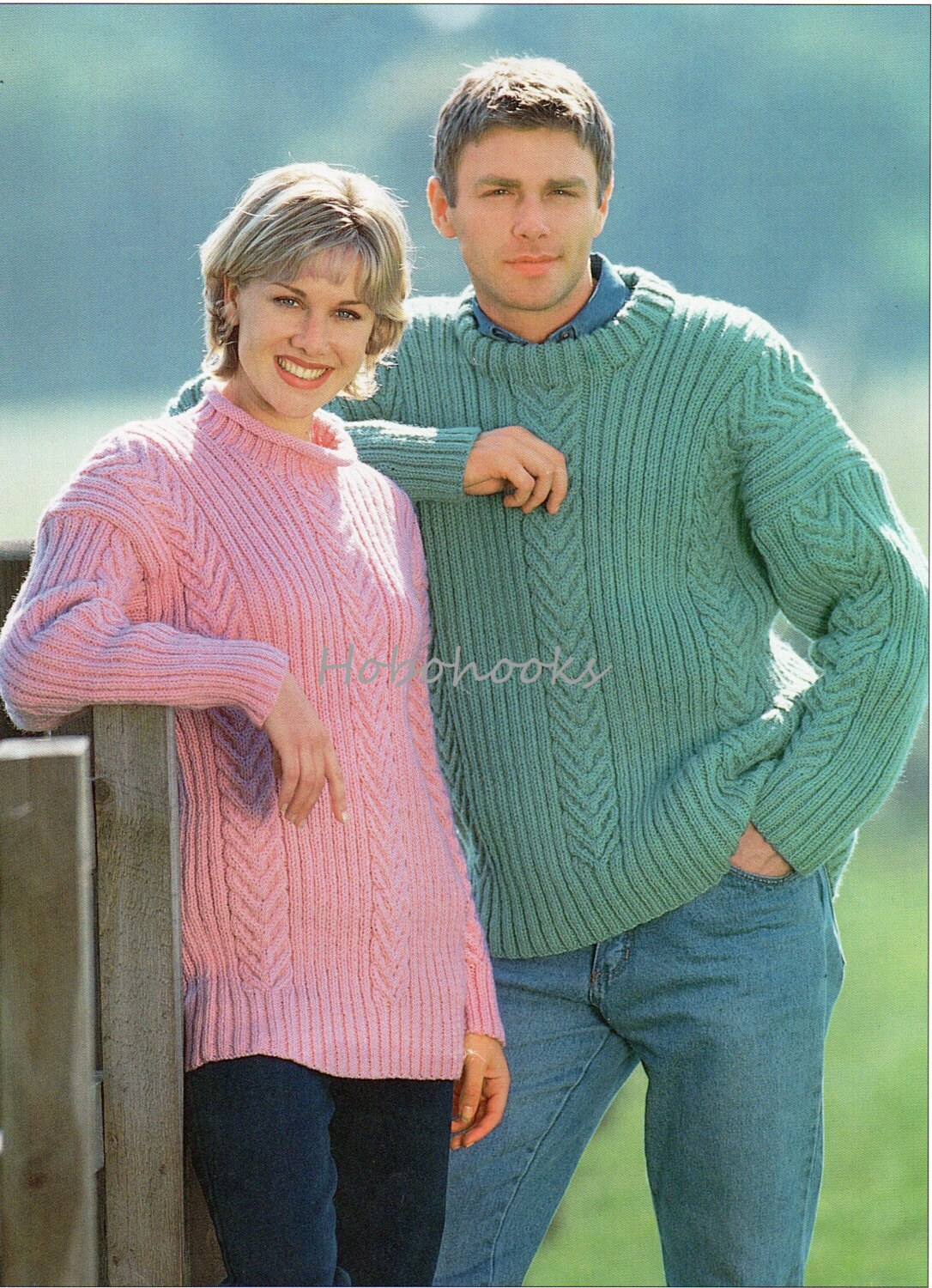 womens mens sweater tunic knitting pattern pdf ladies polo neck jumper ...