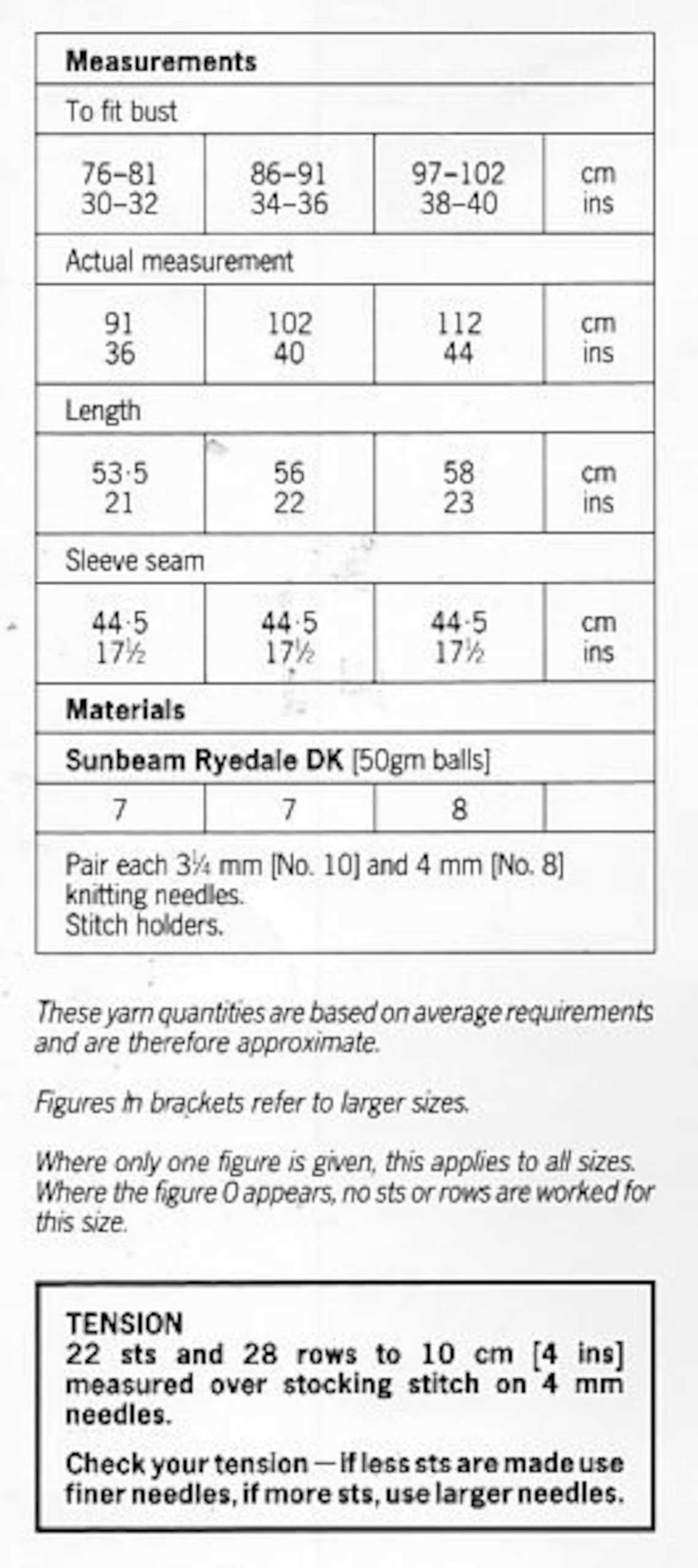 Womens Sweater Knitting Pattern Pdf DK Ladies Crossover Jumper - Etsy