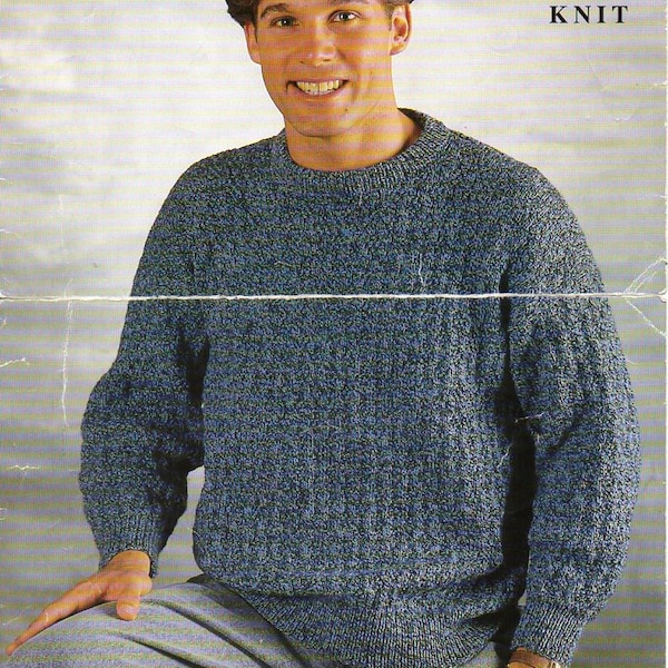 Male Knit Pattern - Etsy
