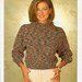 Womens Loopy Jacket Knitting Pattern 1970s Loopy Cardigans Loop Stitch ...