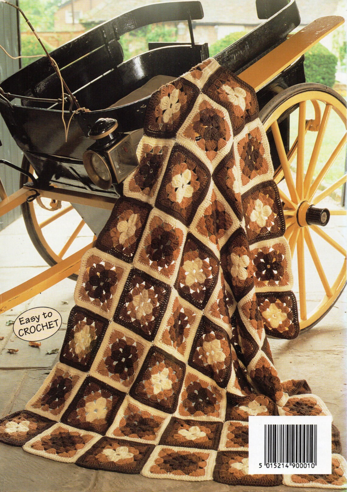 Granny Squares Crochet Blanket Crochet Pattern Pdf Patchwork Knitted ...