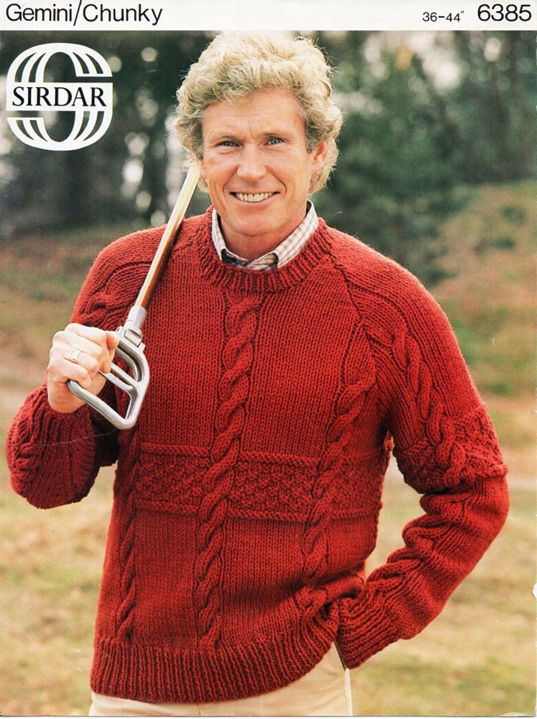 Mens Cable Sweater Knitting Pattern Pdf Chunky Mens Cable Jumper Cable ...