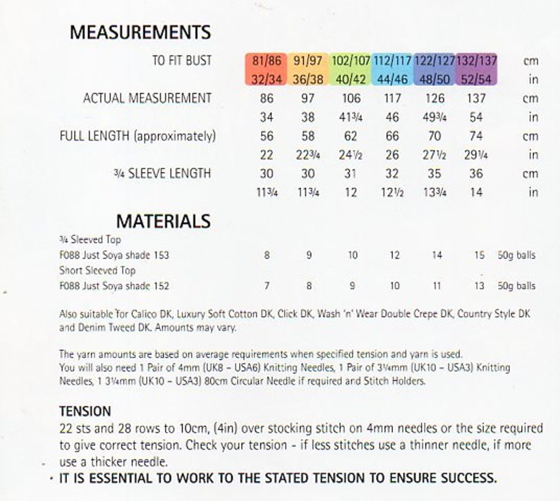 Womens Sweater Knitting Pattern Pdf Ladies Long or Short Sleeve Top ...