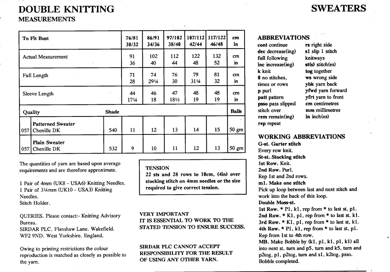 Womens Chenille Sweater Knitting Pattern Pdf Ladies Patterned Plain V ...