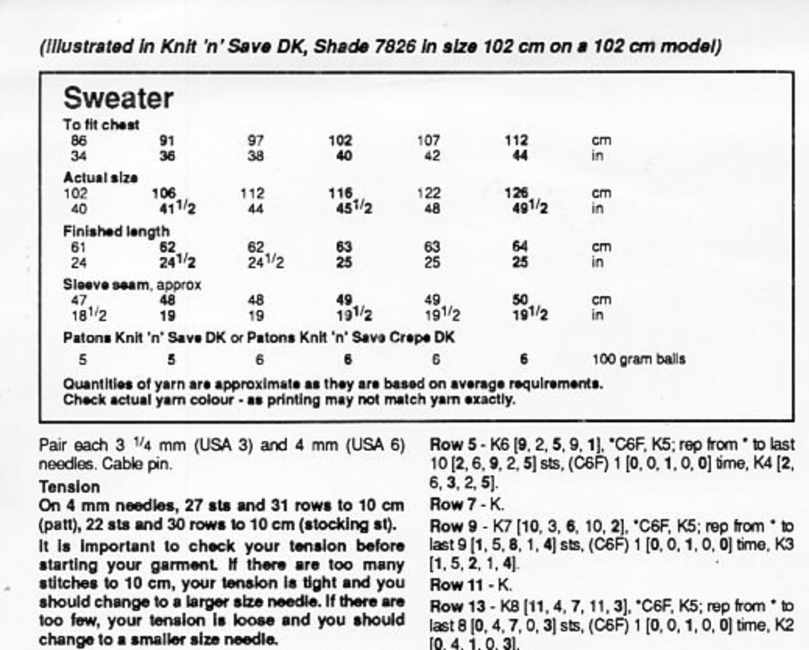 Mens sweater knitting pattern PDF mens crew neck jumper | Etsy