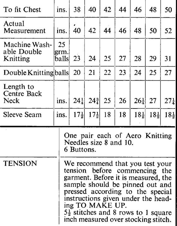 Knitting Cardigans & sweater for 18-24 inch chest PDF of vintage ...