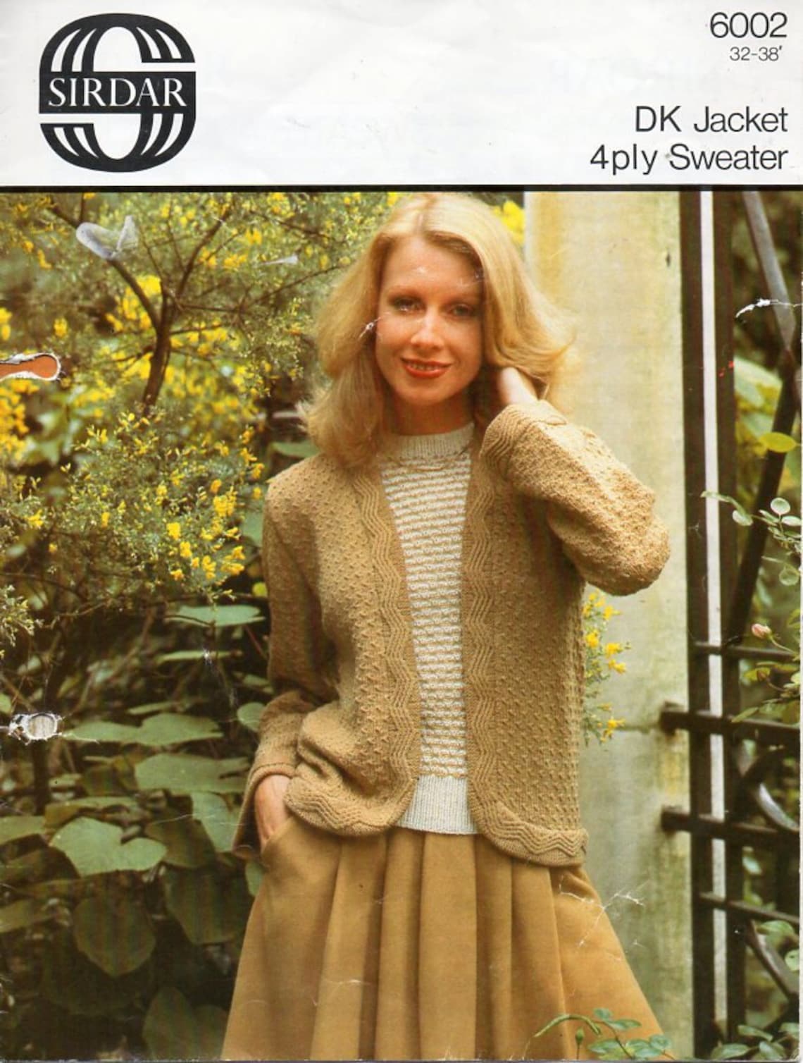 Womens DK Jacket 4ply Sweater Knitting Pattern PDF Ladies - Etsy UK