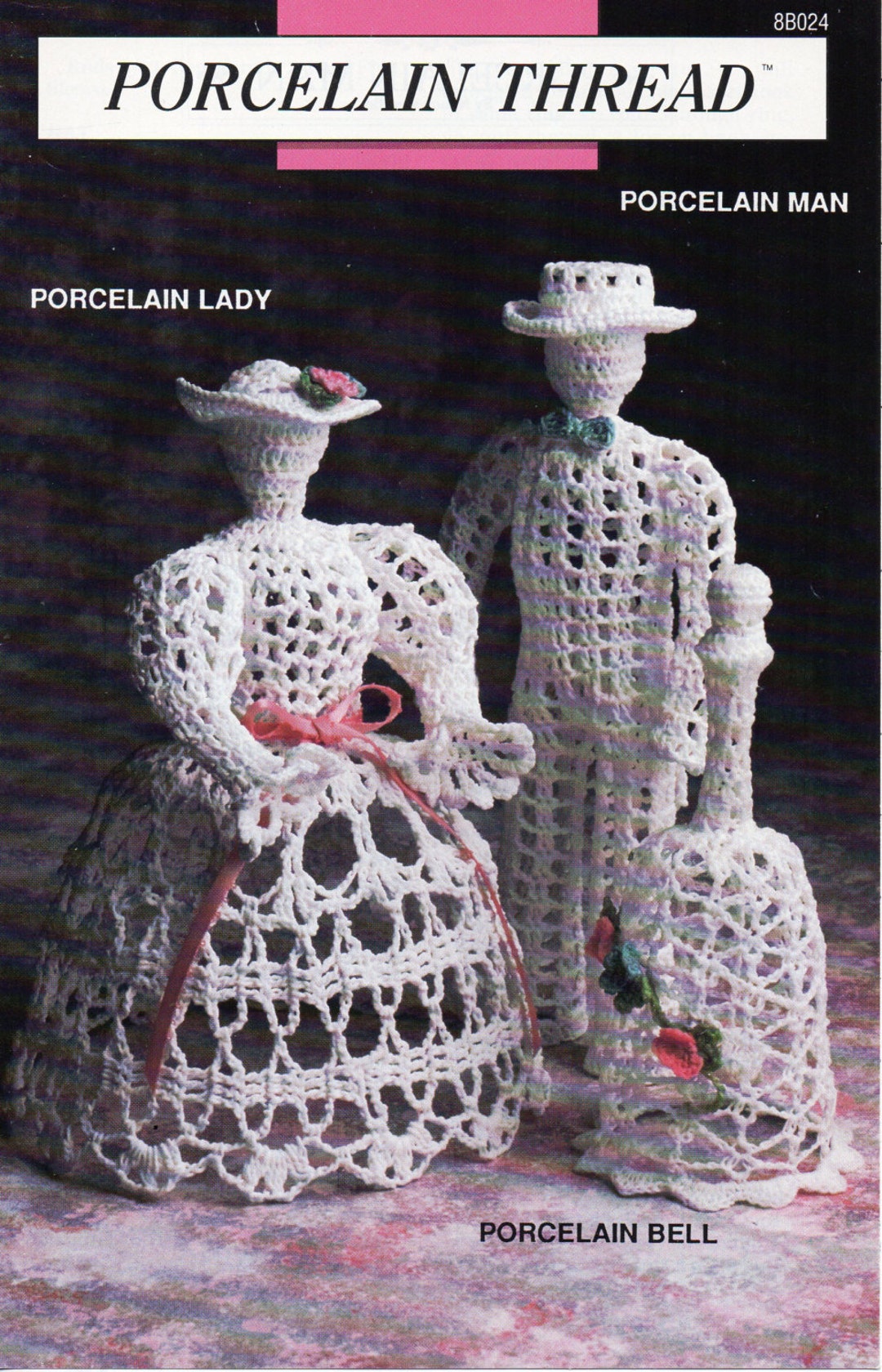 Crochet Porcelain Man Lady Bell Crochet Pattern Pdf Crochet Ornaments ...