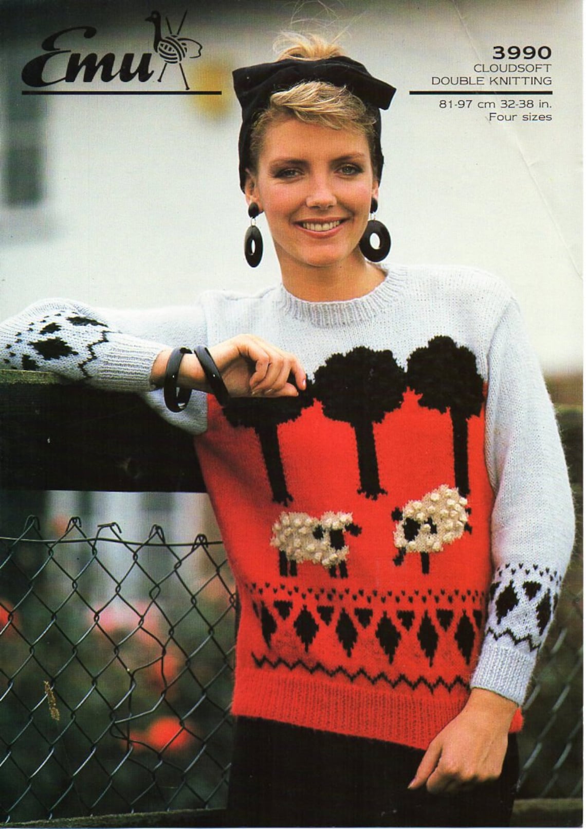 Womens Sheep Sweater Knitting Pattern Pdf Womens Sheep Pattern - Etsy