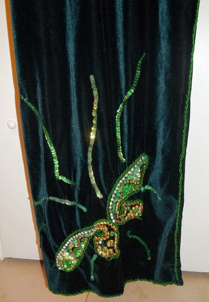 Emerald Green Belly Dance Costume Etsy