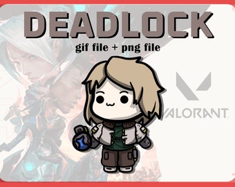Chibi Animation Valorant Harbor gif and Png - Etsy