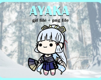 Chibi Animation Genshin Impact Childe gif and 2 Png - Etsy