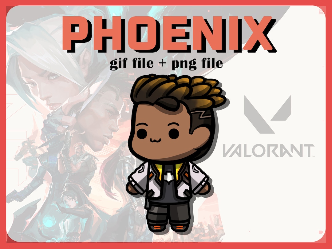 Chibi Animation - Valorant - Phoenix (gif and Png) - Etsy