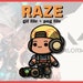 Chibi Animation - Valorant - Raze (gif and Png) - Etsy