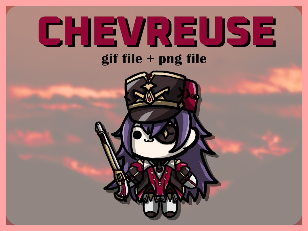 Chibi Animation - Genshin Impact - Chevreuse (gif and Png) - Etsy