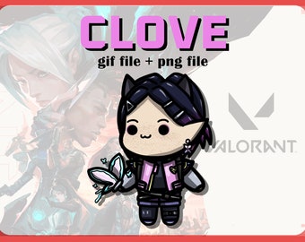Chibi Animation - Valorant - Harbor (gif and Png) - Etsy