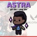Chibi Animation - Valorant - Astra (gif and Png) - Etsy