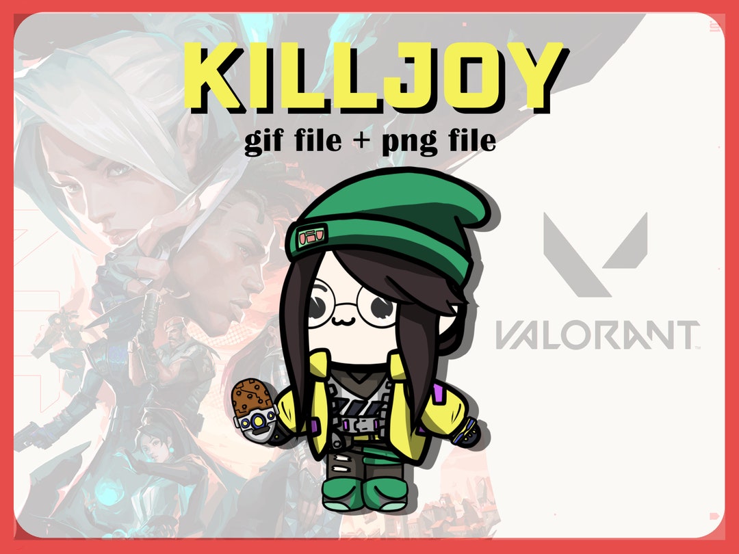 Chibi Animation - Valorant - Killjoy (gif and Png) - Etsy UK