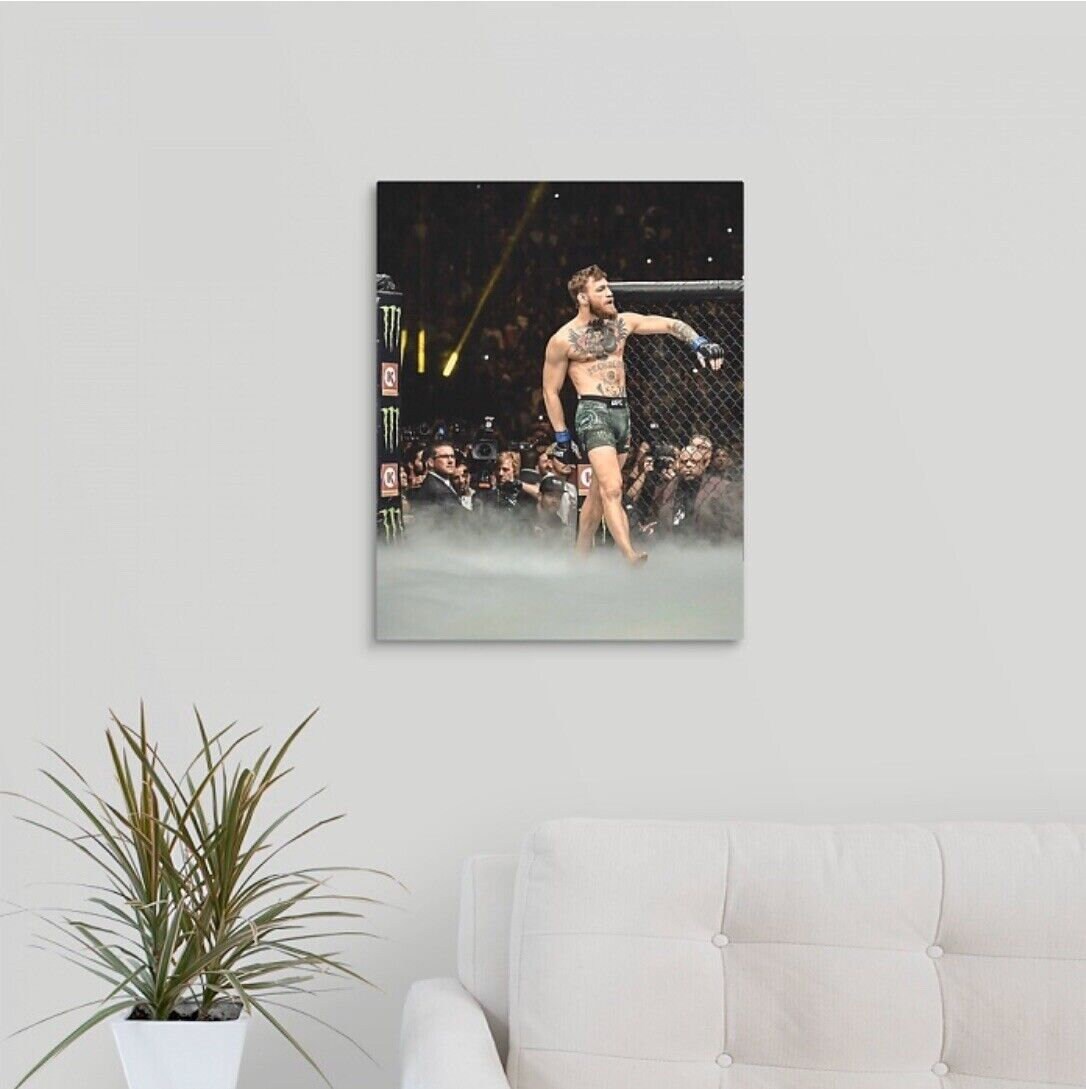 Conor Mcgregor UFC Canvas 16x20 Wall Art Mancave MMA Champ Billionaire ...