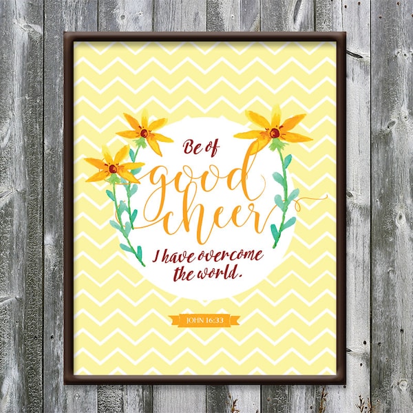 Be of Good Cheer - Etsy