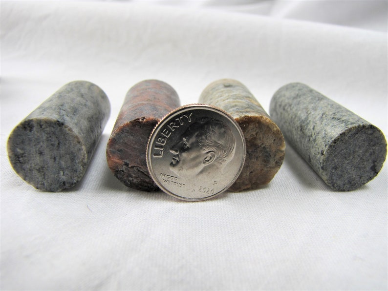 Rock Cores, River Rock Stone Cylinders, Over 1/2" Diameter - Etsy