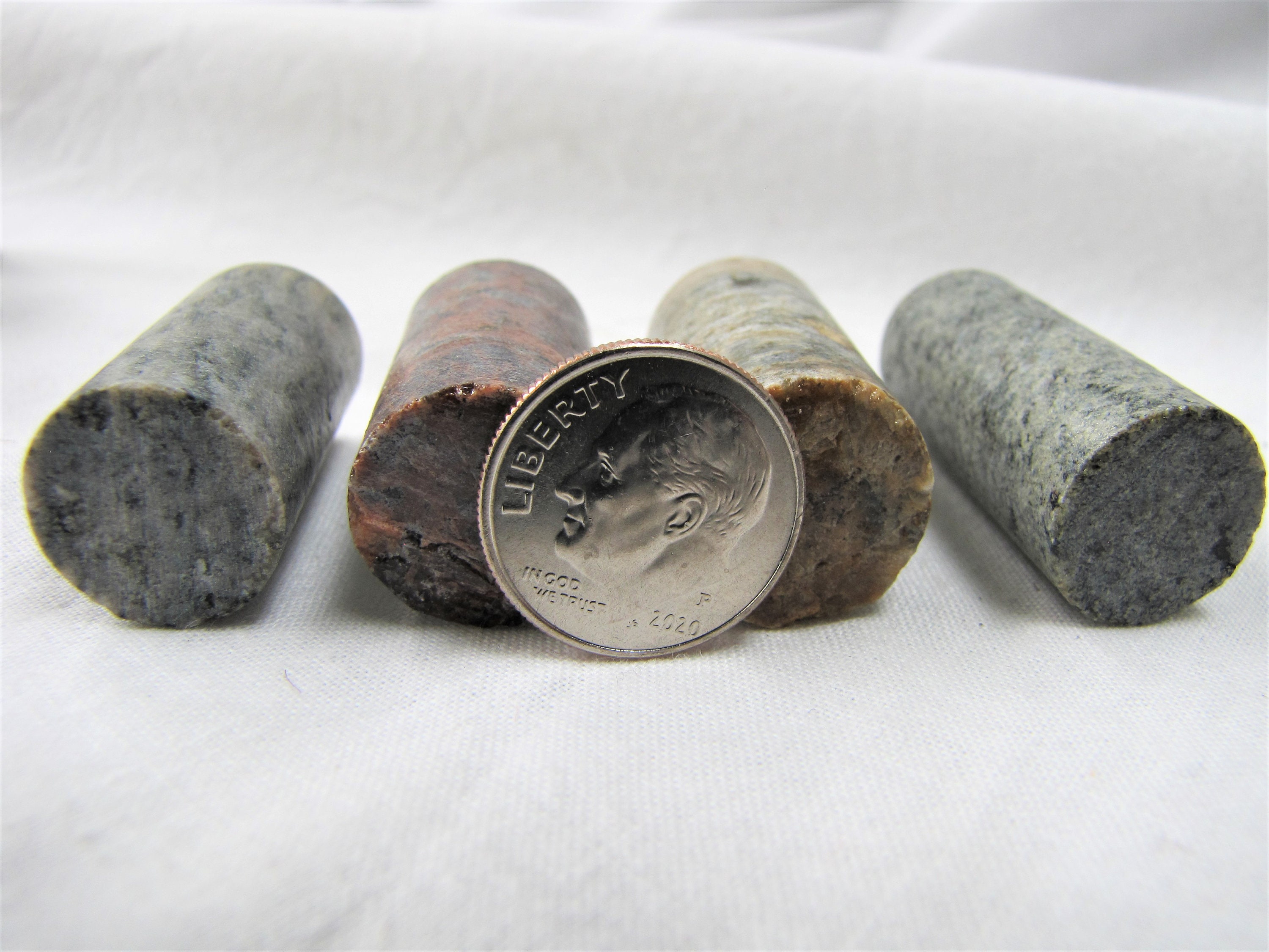 Rock Cores, River Rock Stone Cylinders, Over 1/2" Diameter - Etsy