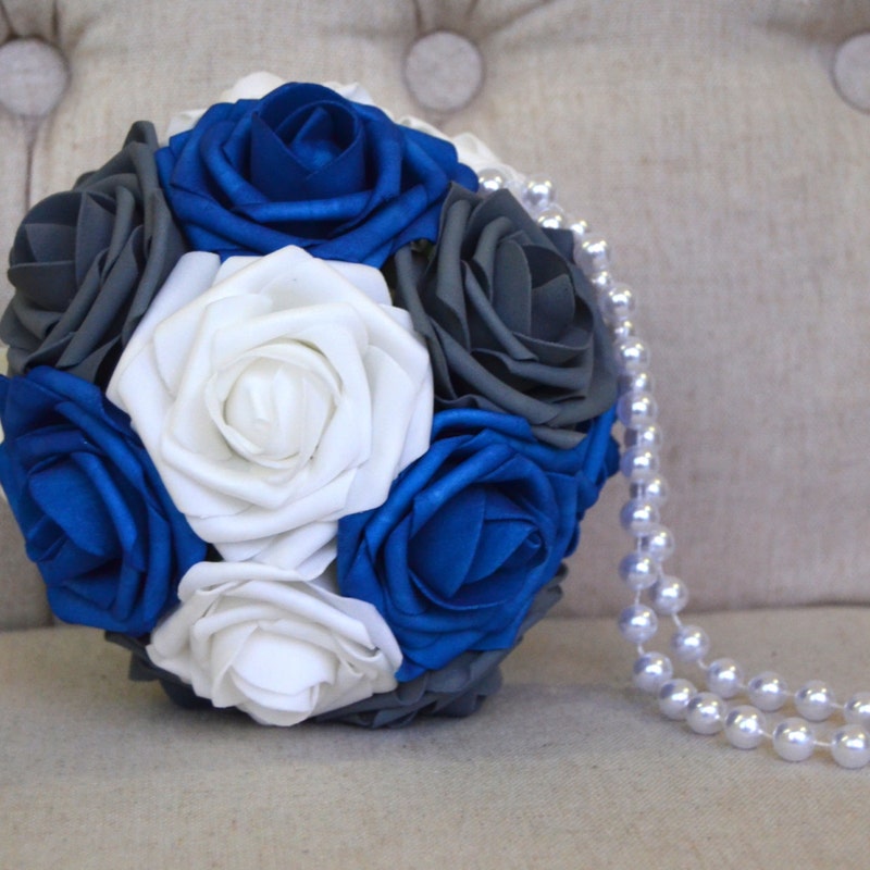 Royal Blue Grey - Etsy