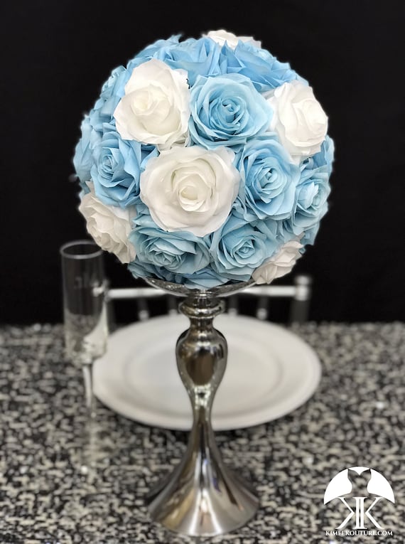 Mesa De Color Azul Claro Las Mejores 36 Ideas De Centros De Mesa De