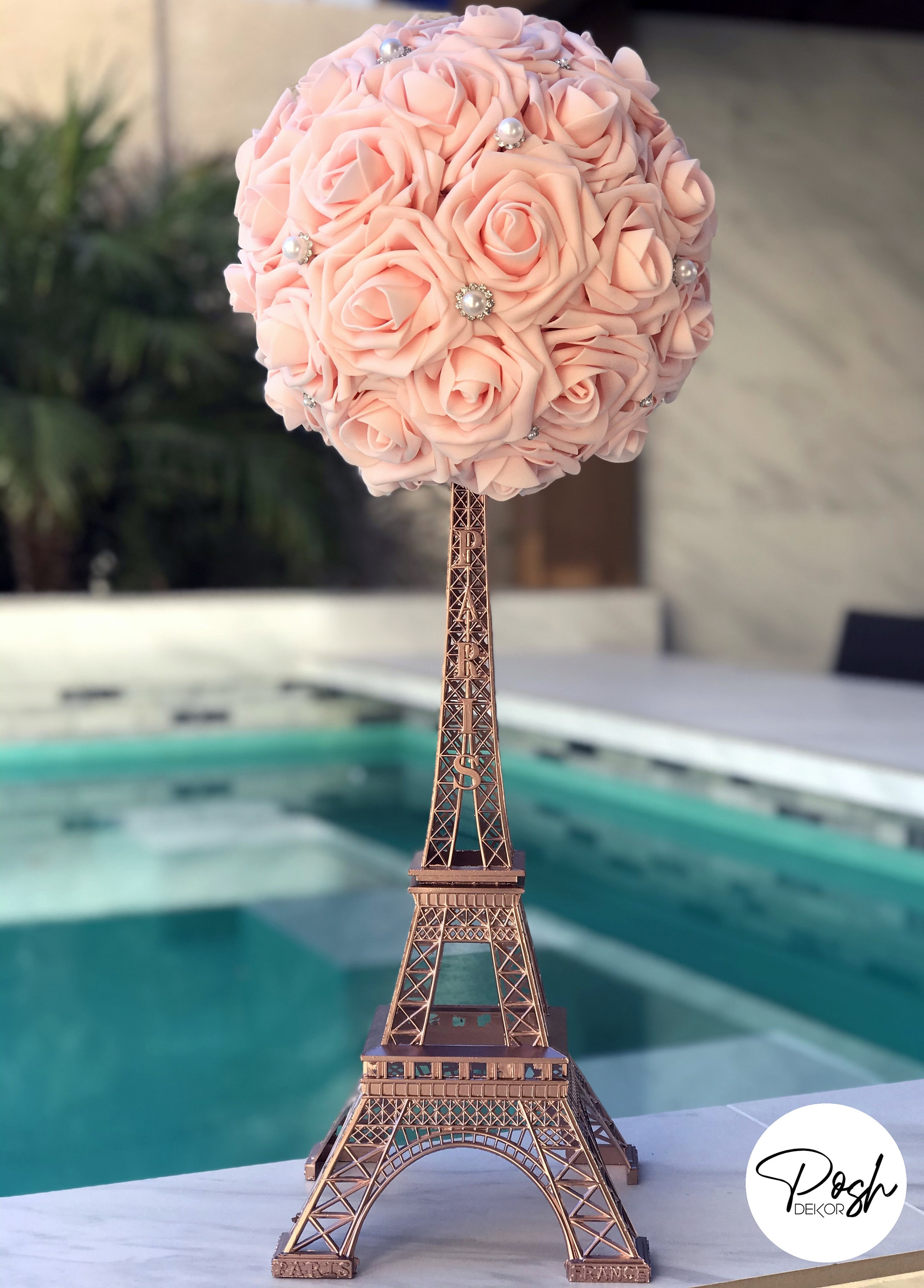 Eiffel Tower Centerpieces For Weddings