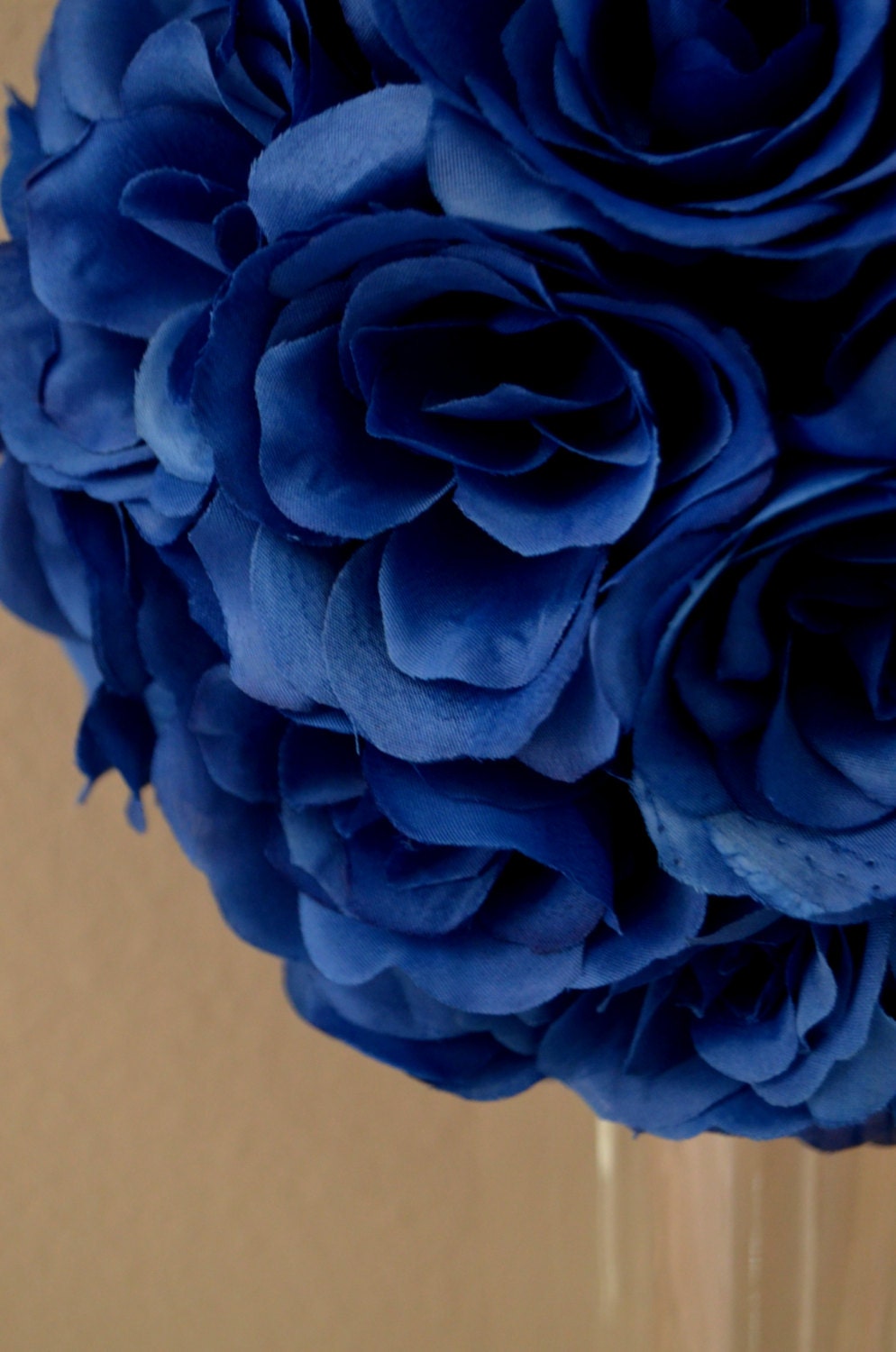 ROYAL BLUE Flower Ball. Royal Blue Wedding Centerpiece. Royal - Etsy Norway