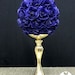 ROYAL BLUE Rose Ball. Royal Blue Flower Ball. Royal Blue Pomander ...