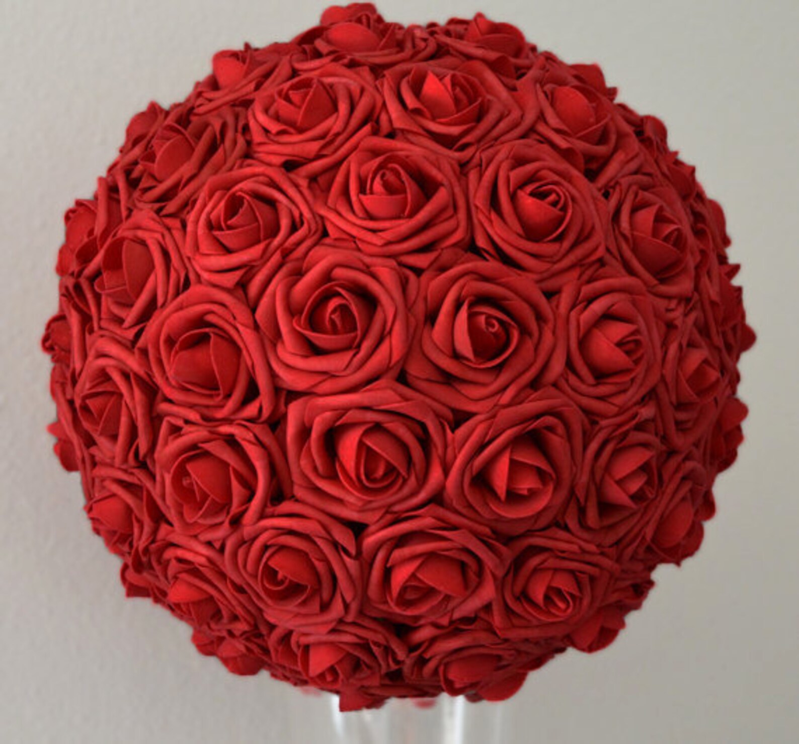 Valentines Day Gift RED Flower Ball WEDDING CENTERPIECE - Etsy