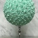 AQUA WEDDING CENTERPIECE. Aqua Flower Ball. Aqua Centerpiece. - Etsy