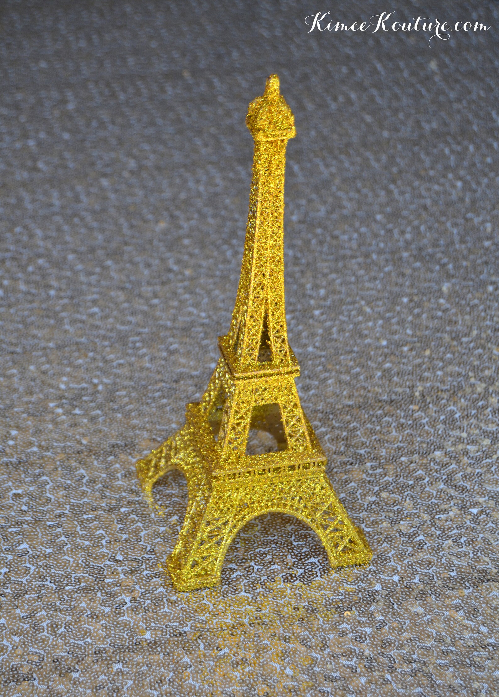 Gold GLITTER EIFFEL TOWER. Parisians Theme Decor. Paris - Etsy