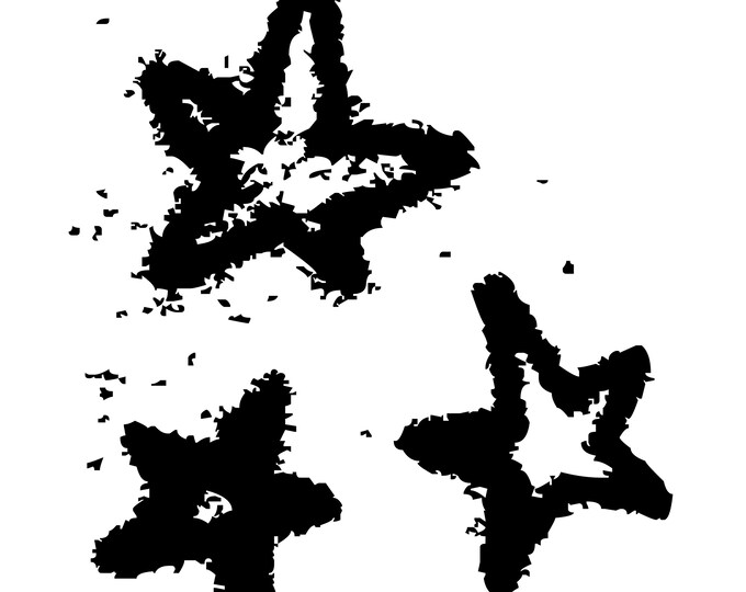 Distorted Stars Background - Star Overlay - Birthday Decal Download ...