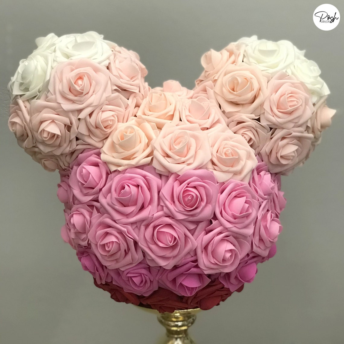 PINK OMBRE MICKEY. Mickey Bouquet. Mickey Bridal Shower - Etsy